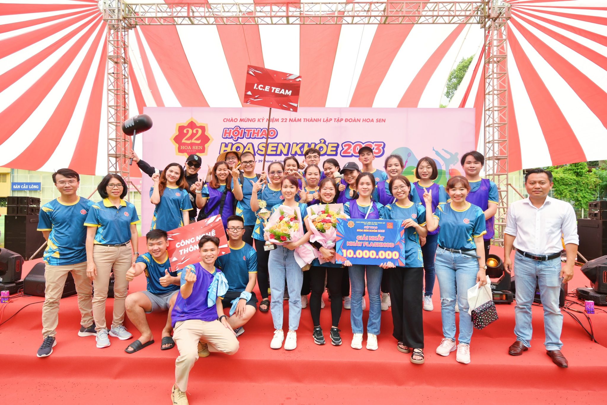 Hội thao "Hoa Sen Khỏe 2023" - Kết nối sức mạnh tập thể người Hoa Sen ...