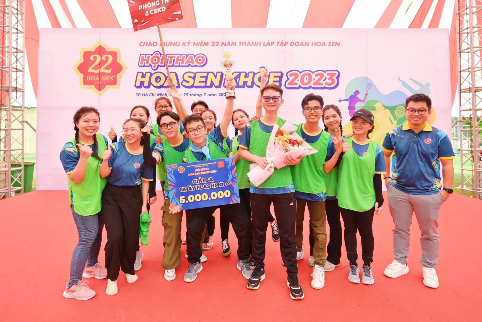 Hội thao "Hoa Sen Khỏe 2023" - Kết nối sức mạnh tập thể người Hoa Sen ...