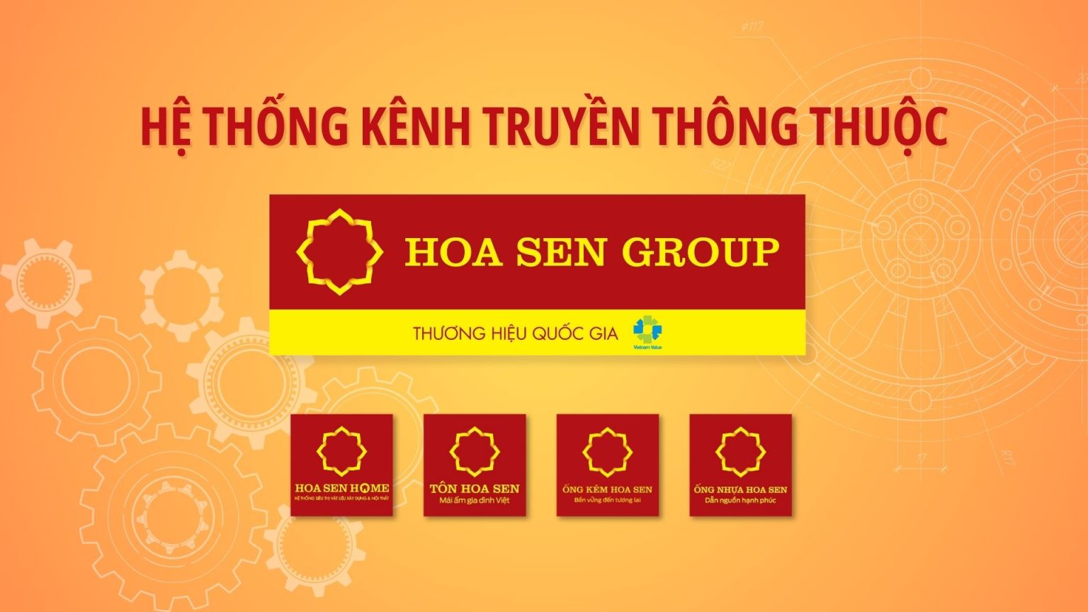 Hệ thống kênh truyền thông chính thức của Tập đoàn Hoa Sen (Hoa Sen ...